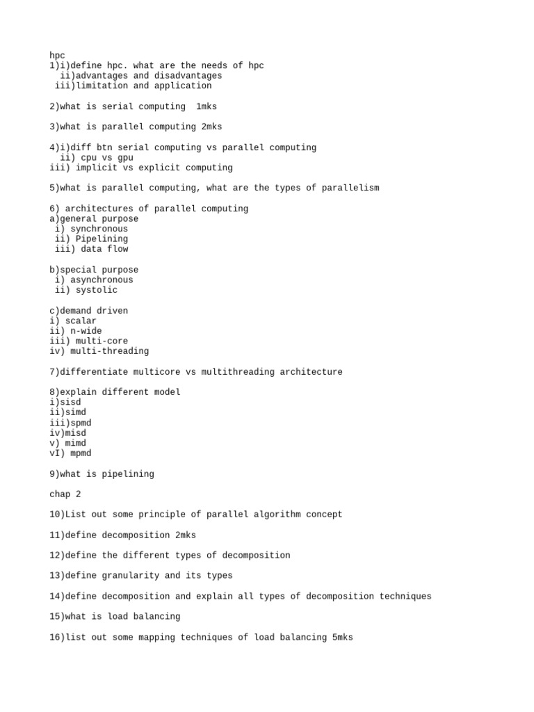 HPC Assignment | PDF