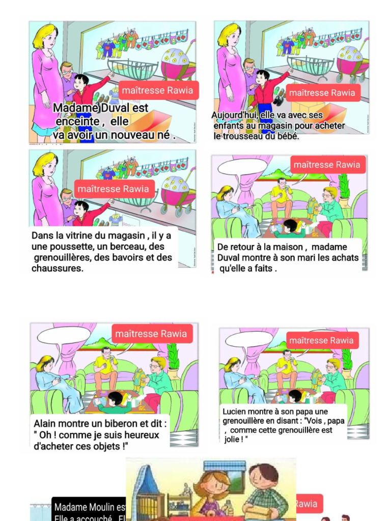 Module 2 Madame Duval Est enceinte | PDF