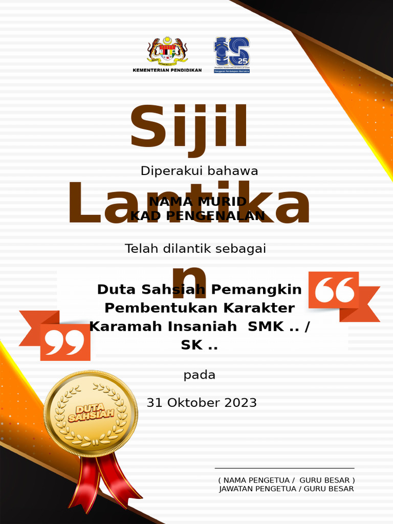 DESIGN SIJIL %5BCIKGUGRAFIK%5D v2 | PDF