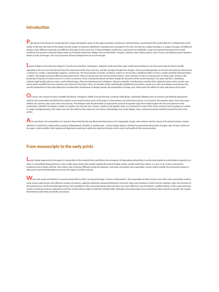 Understanding Layout Design Principles | PDF