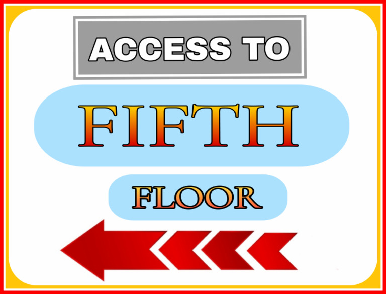 Access To Fifth Floor | PDF