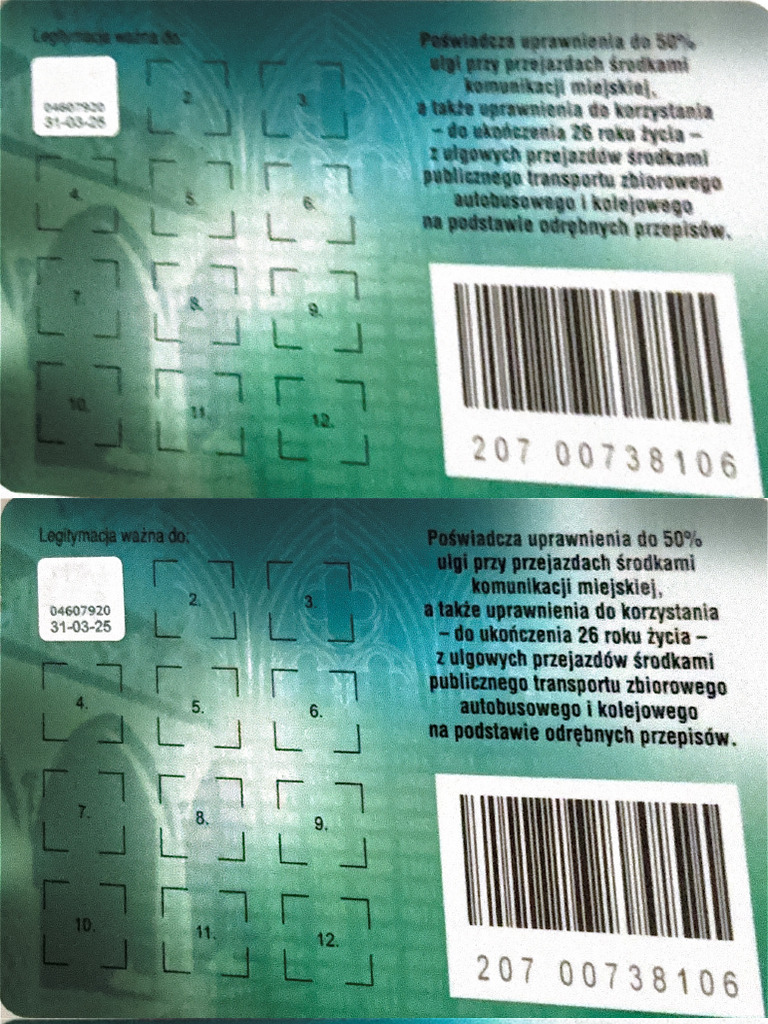 Legitymacja Tyl | PDF