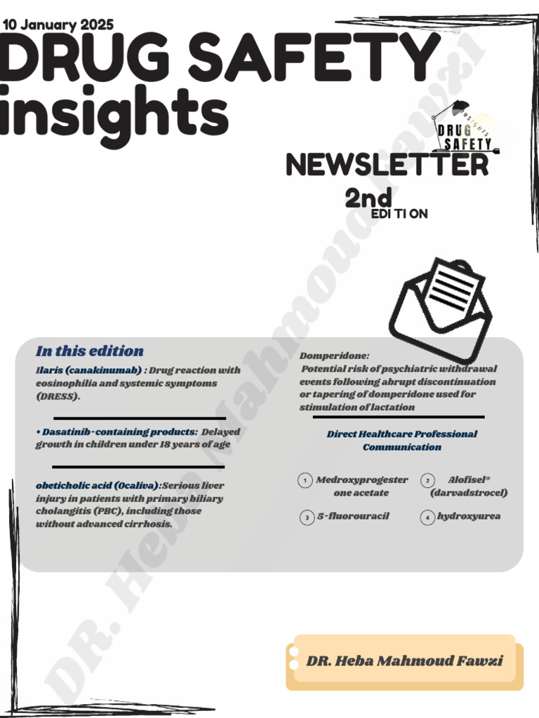 Drug Safety Insights 2nd Edition | PDF | Nonsteroidal Anti Inflammatory ...