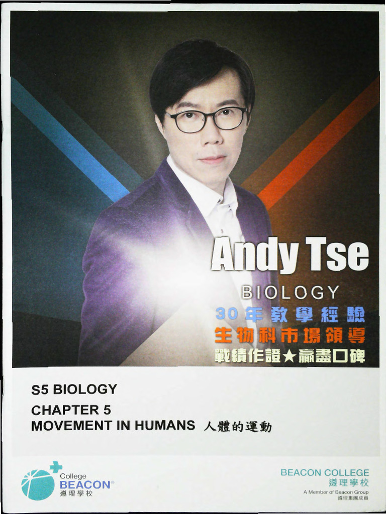 S5 Chapter 5 Movement in Humans | PDF | Arm | Chemical Synapse