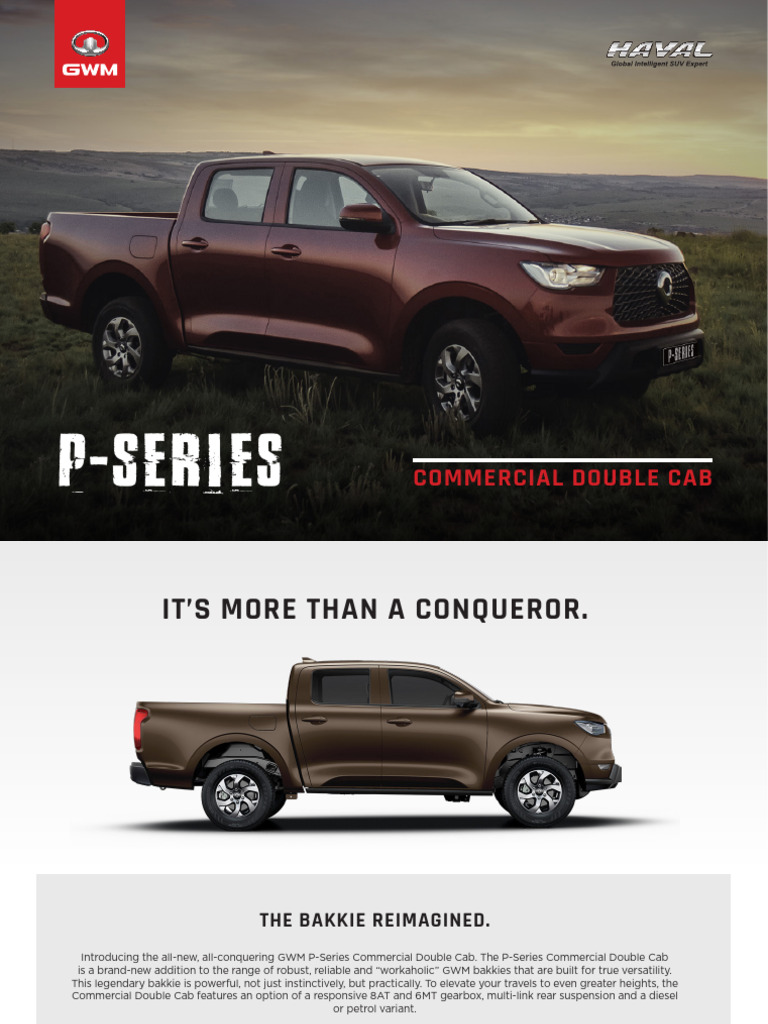 GWM P-Series Commercial DC | PDF | Car | Transportation Engineering