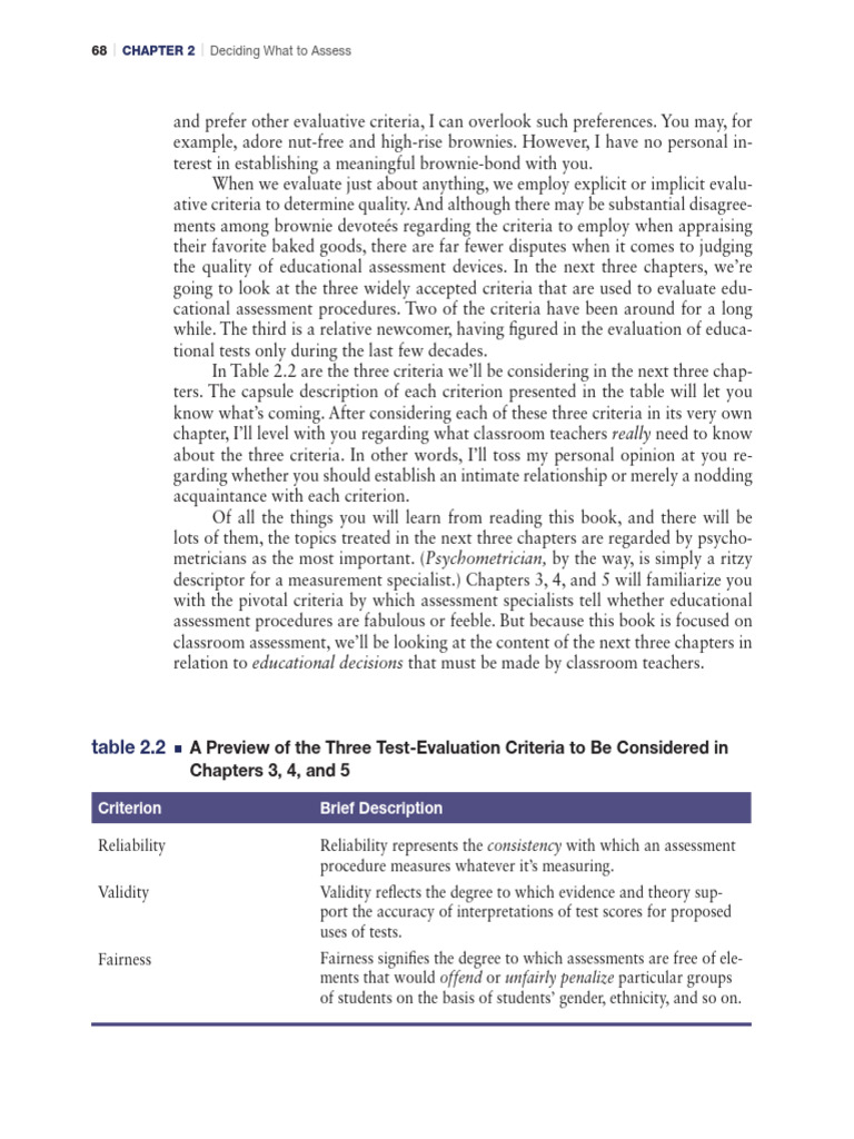 Classroom Assessment WTNTK-pages-45 | PDF | Educational Assessment | Validity (Statistics)
