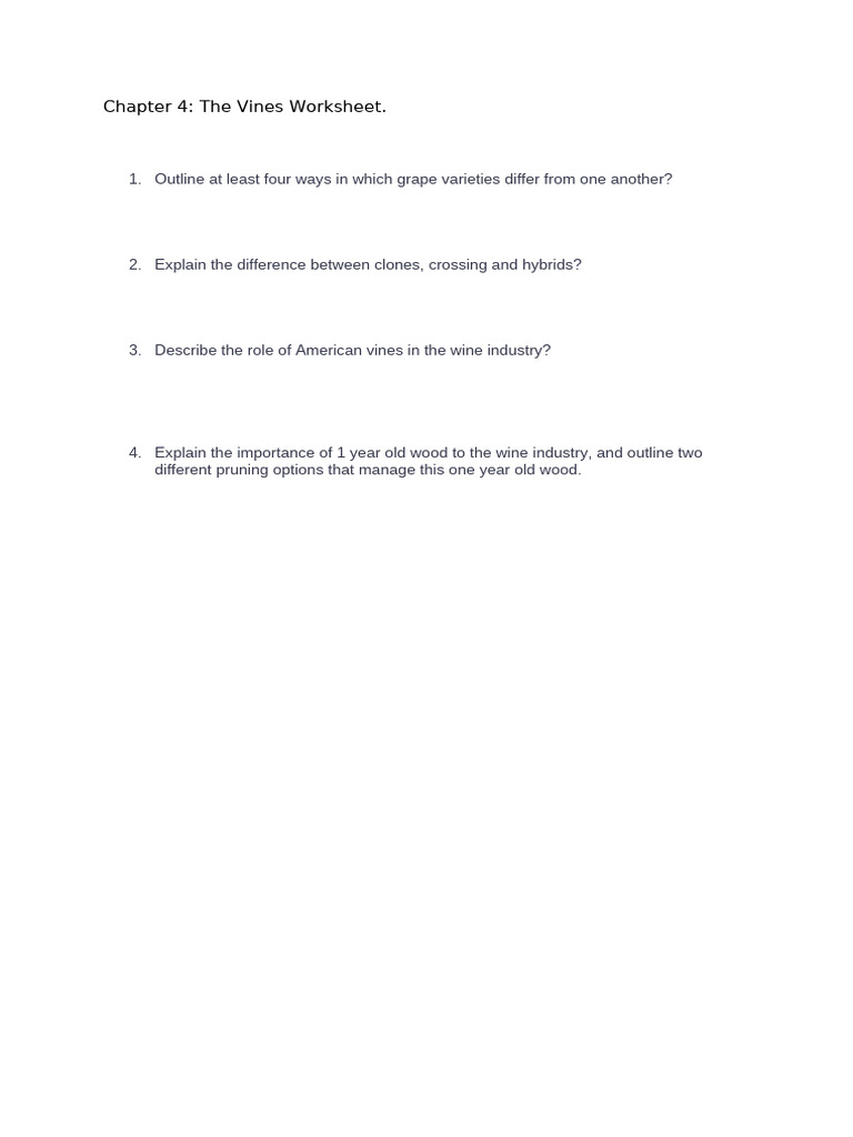 YO5y1jQQ52zqOPaozQUl WSET3 Ch4 Vines Worksheet | PDF