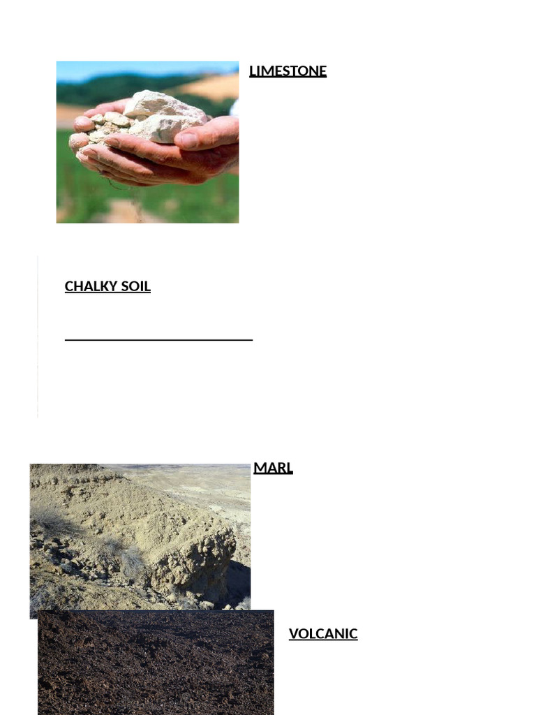 Types of Soil and Rock Formation | PDF