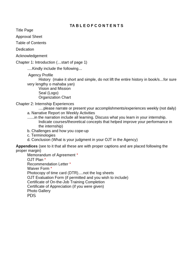 Parts-of-Narrative-Report | PDF