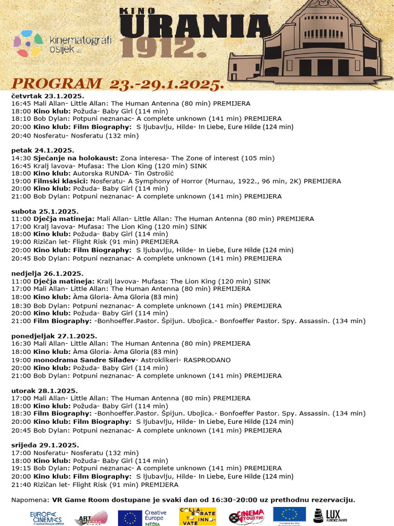 Program 23.-29.1.2025 | PDF