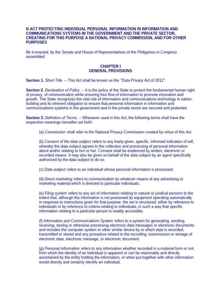 data privacy | PDF | Information | Privacy