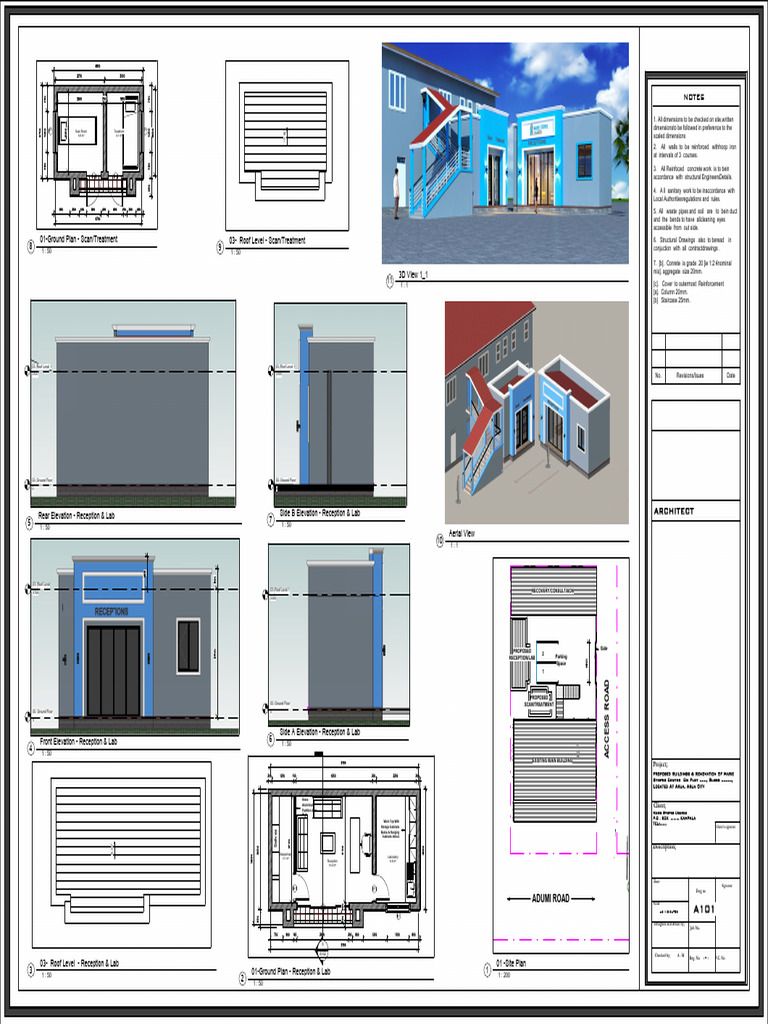 Proposed Renovation Plans for Marie Stopes Center | PDF | Building ...