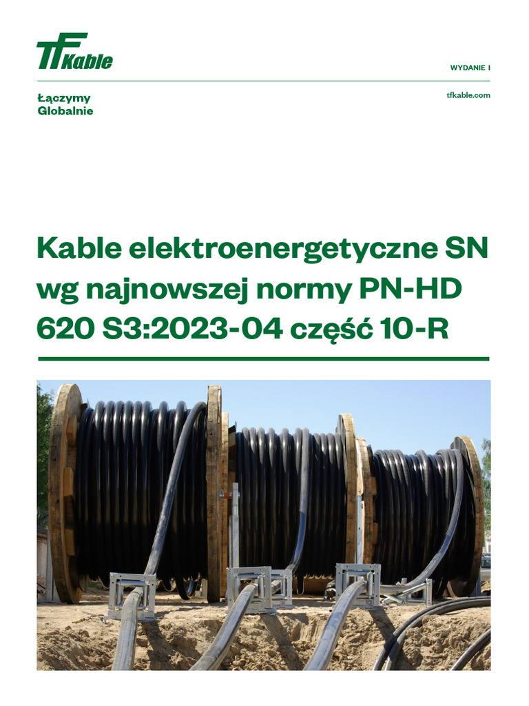 TeleFonika Kable Elektroenergetyczne SN WG Normy PN-HD 620 | PDF