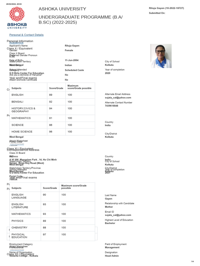 Ashoka University | PDF | Kolkata | Sound