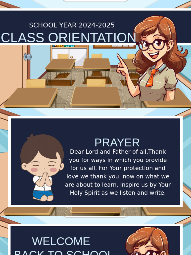 Grade 4 Class Orientation 2024-2025 | PDF