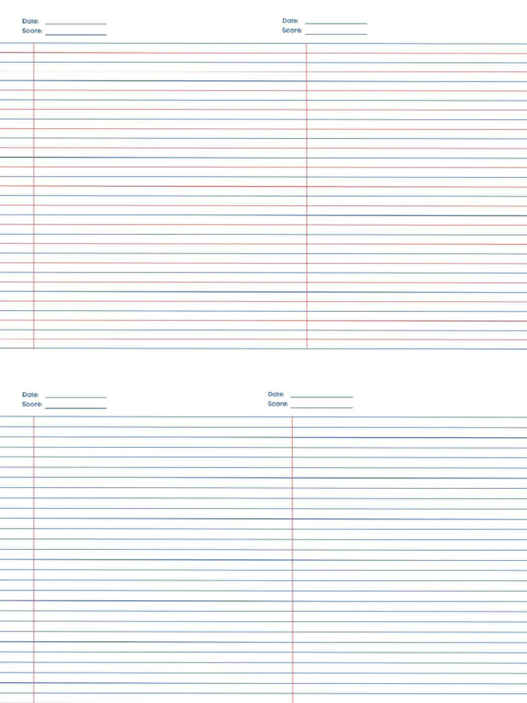 Notebook Templates | PDF