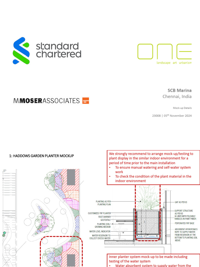 SCB Mock-Up 20241106 | PDF | Drainage | Soil