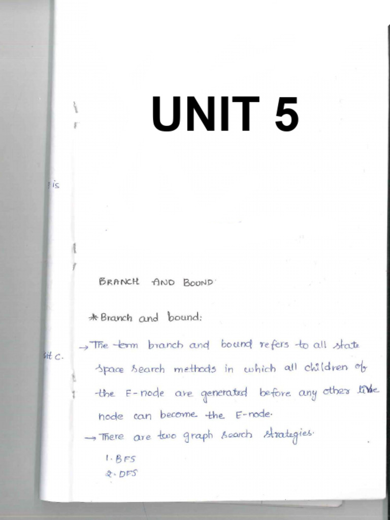 DAA Unit 5 | PDF