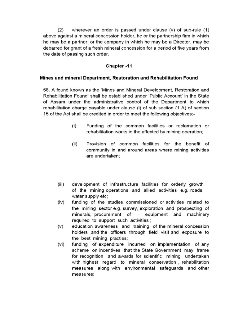 Ammcr2013 Rule 58 | PDF