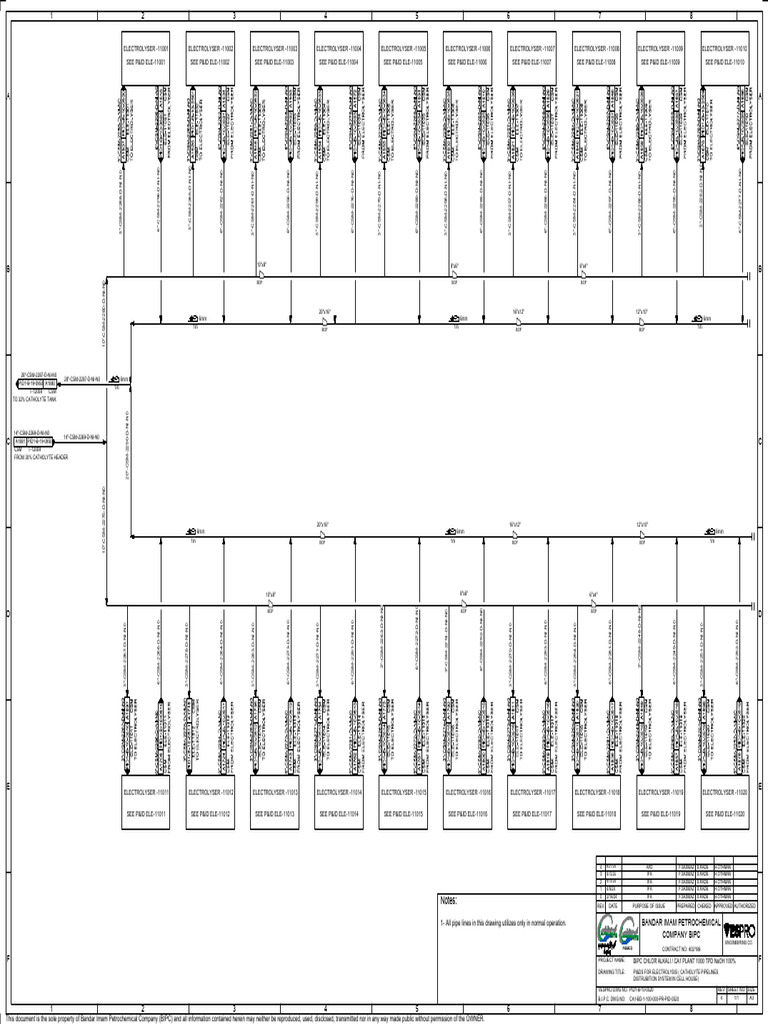 Ca1-Bd-1-100-000-Pr-pid-0520 - Pi&Ds For Electrolysis (Catholyte ...
