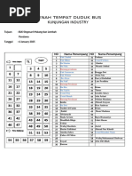 Denah Bus Seat 60 | PDF