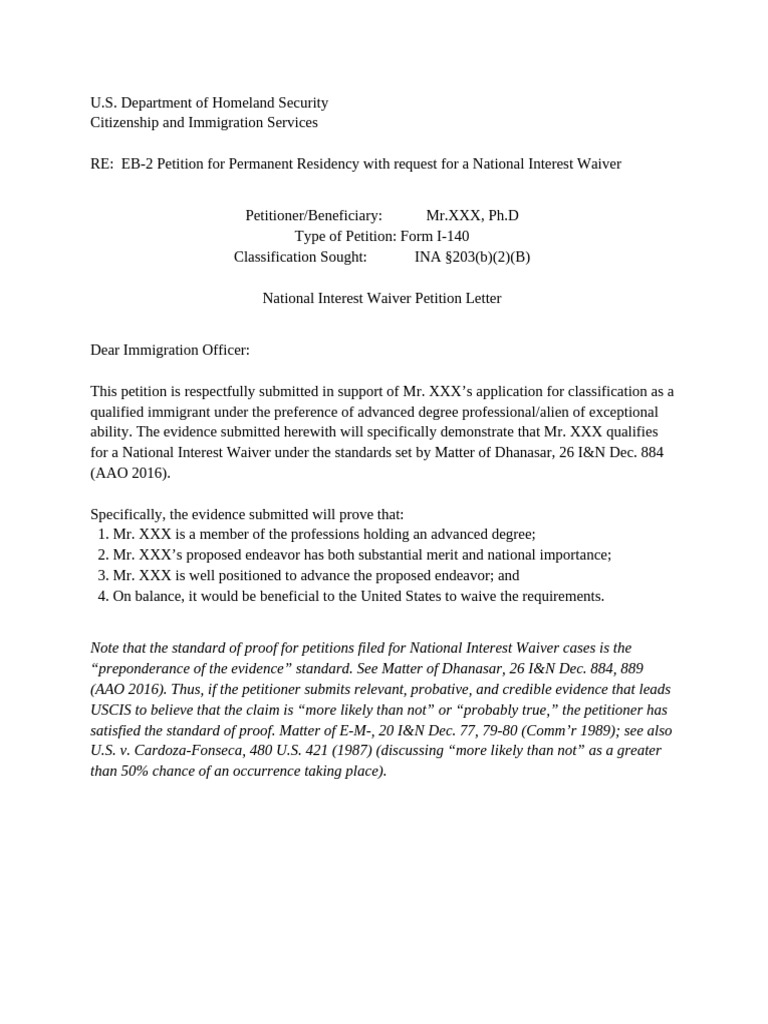 Petition Letter | PDF | Science