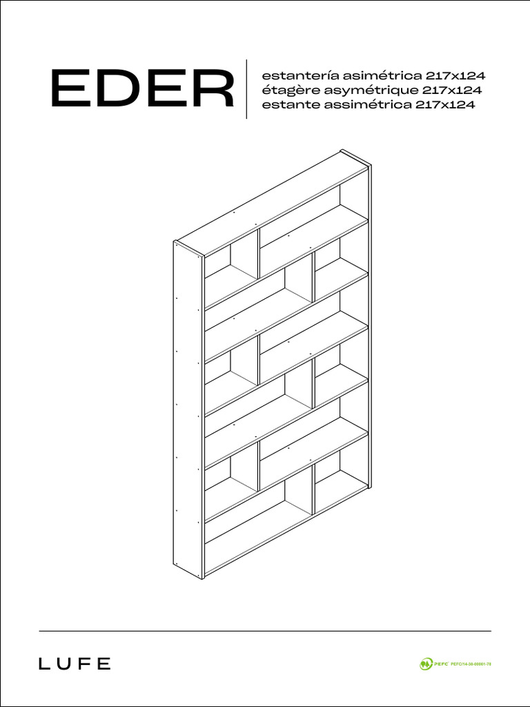 Instrucciones Estanteria Eder 7 | PDF