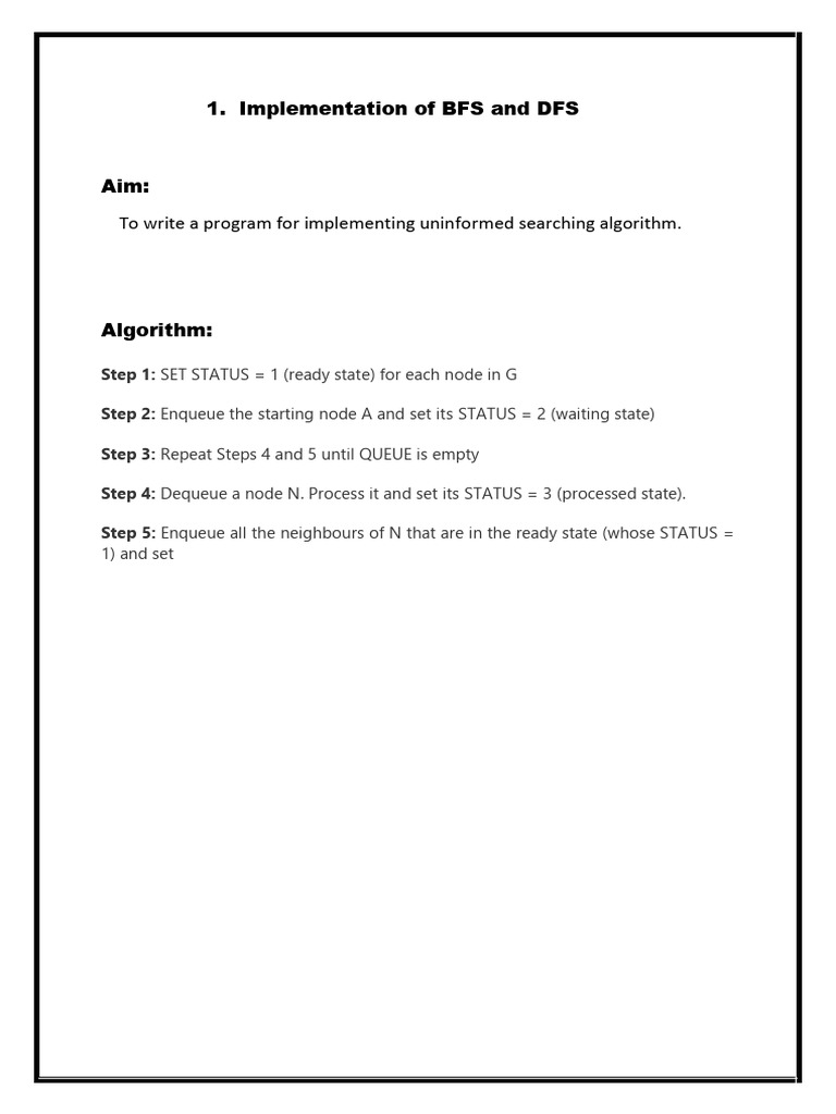 Aiml Lab Manual-1 | PDF | Bayesian Network | Queue (Abstract Data Type)