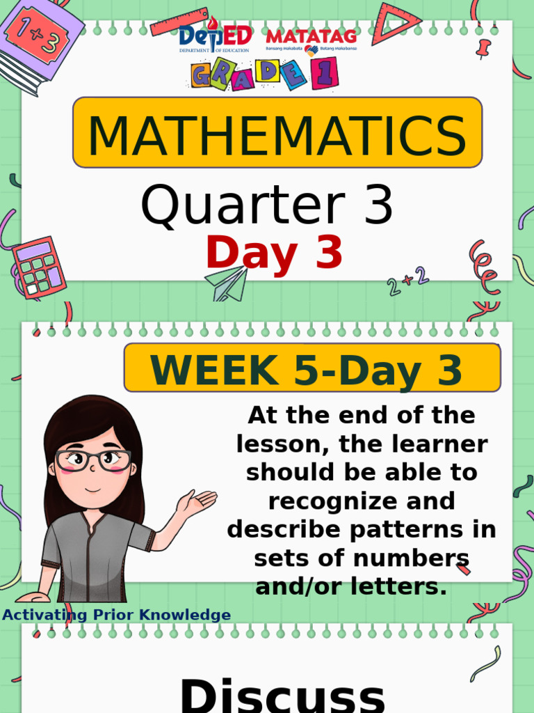 MATH Day 3 | PDF