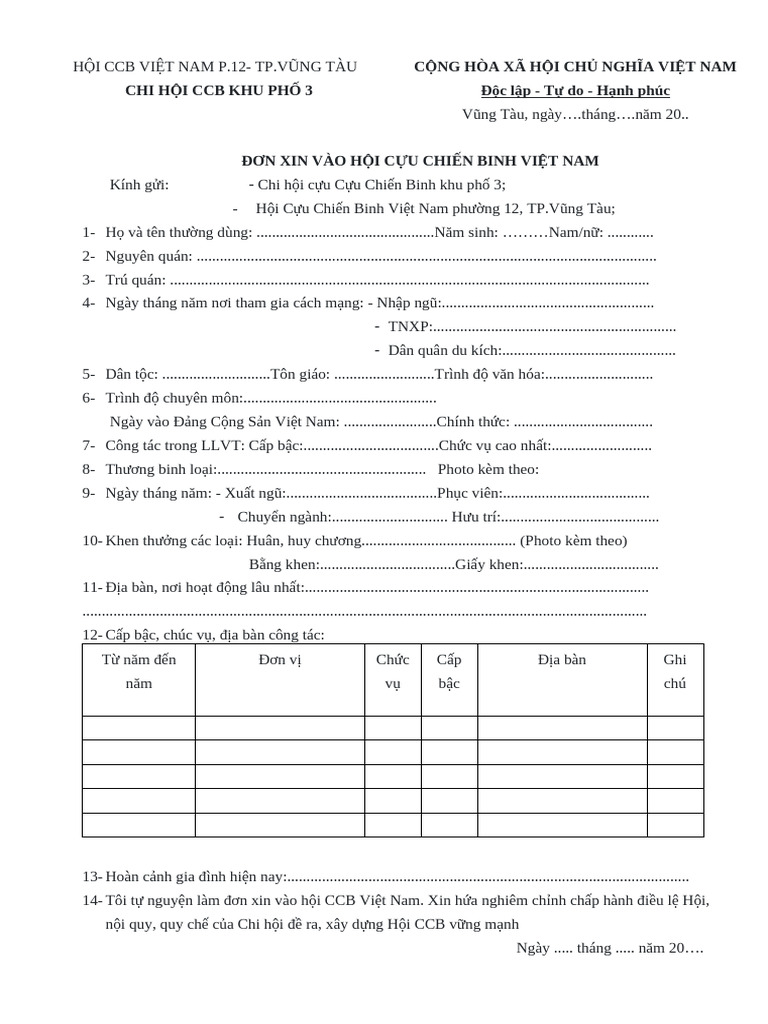 hội ccb việt nam | PDF