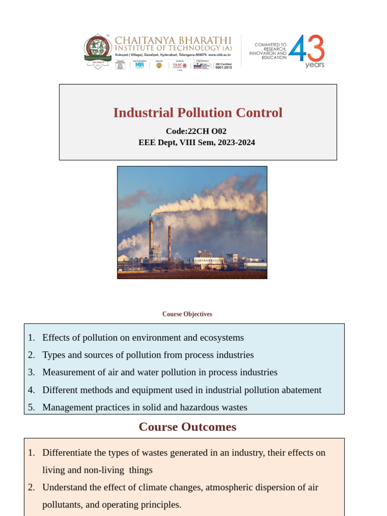 IPC Introduction | PDF | Waste | Pollution