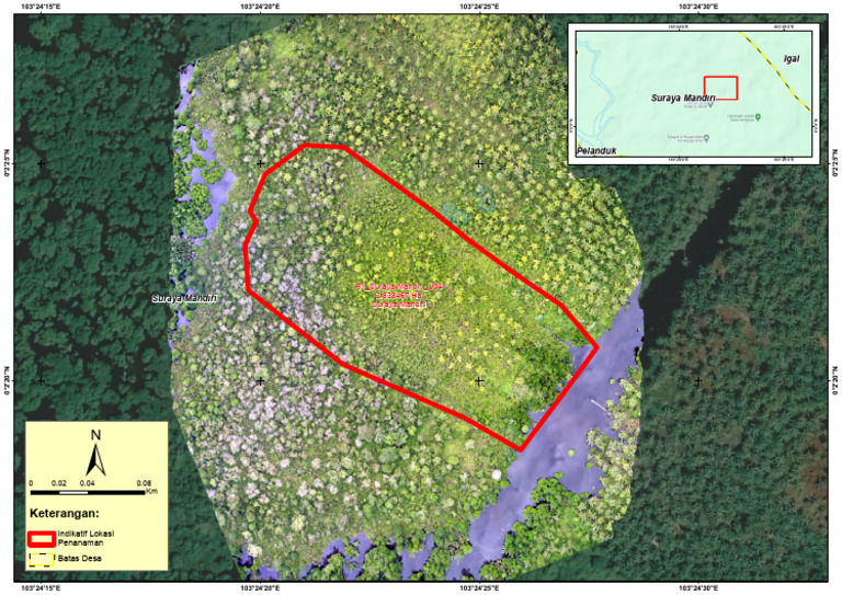 Drone Mapping Suraya Mandiri U04 Usulan 2.8ha | PDF