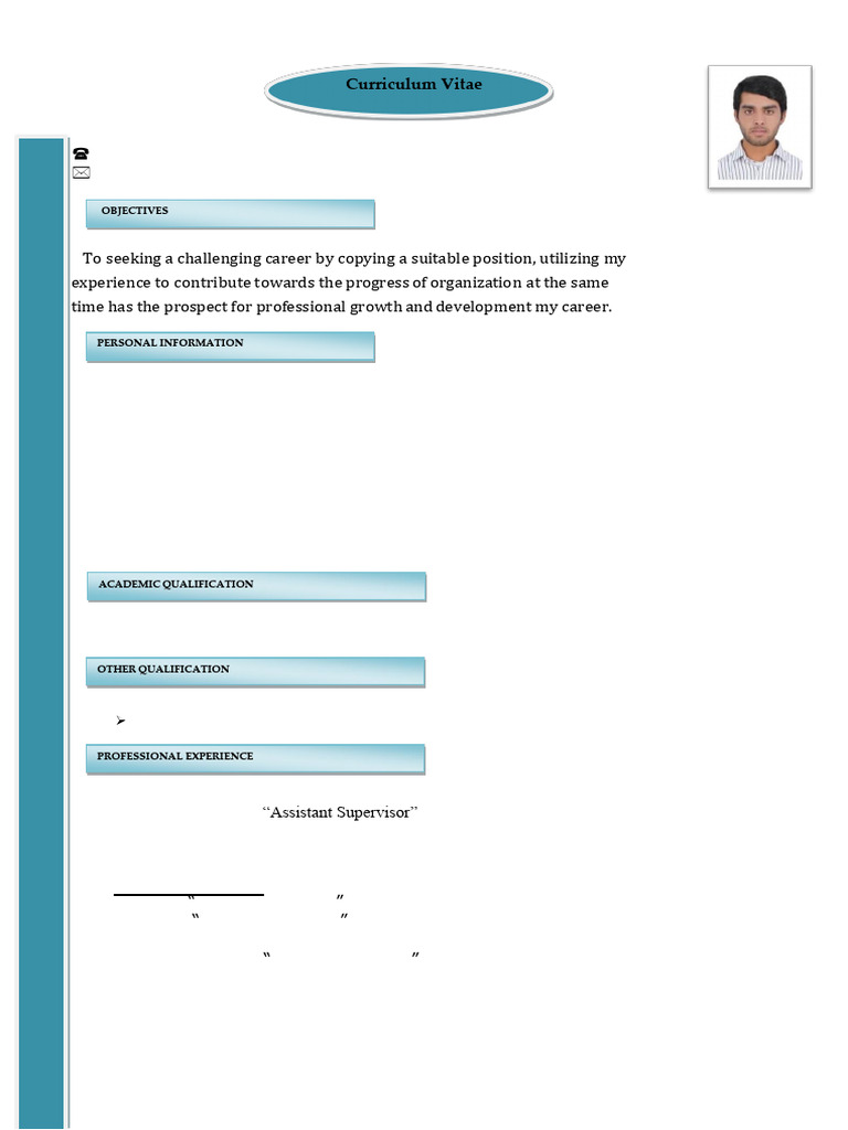 Fahad Iqbal Resume DL | PDF