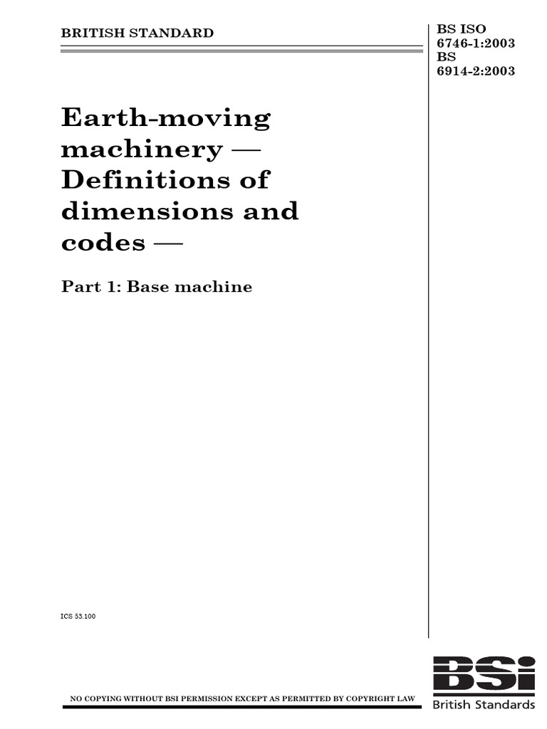 ISO 6746-1 | PDF