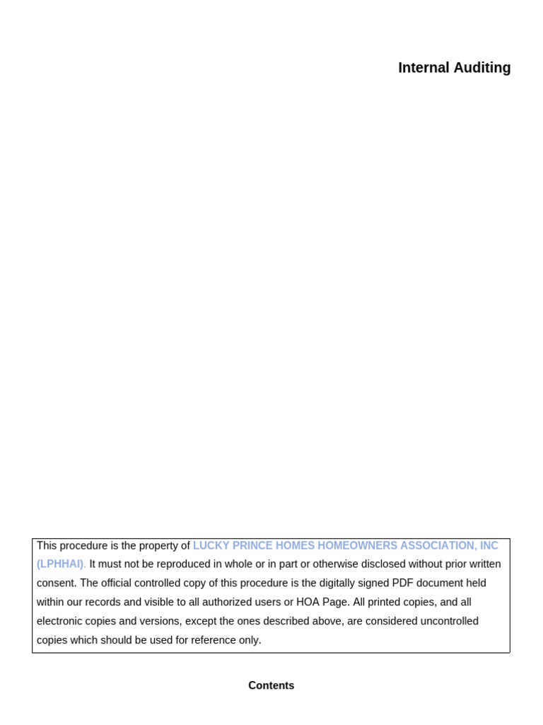 Internal Auditing Manual Reference AND GOVERNANCE | PDF | Audit ...