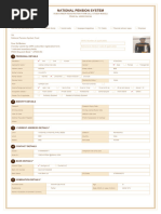 NAPSA Member Amendment Form | PDF