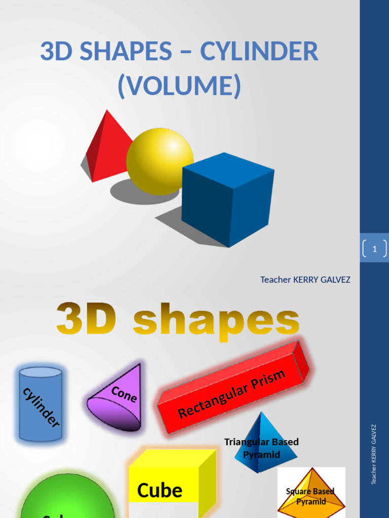 Cylinder Grade 7 Lesson | PDF