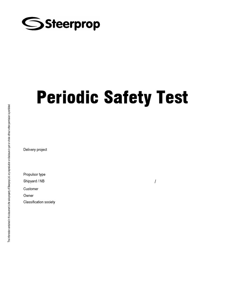 109544-W0193-208 Periodic Safety Test Steerable | PDF | Mains ...