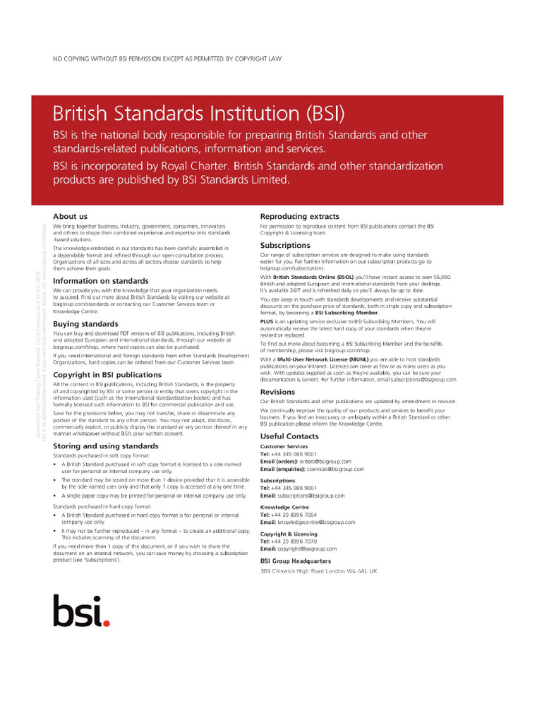 BS 5266-1 2016 - Emergency Lighting | PDF