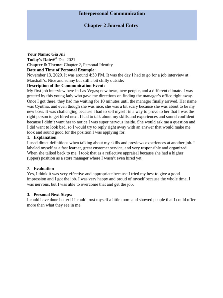 Chapter 2 Journal Entry | PDF