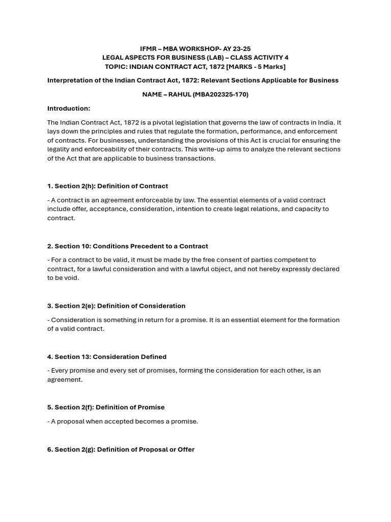 Assignment 23 | PDF | Consideration | Legal Ethics