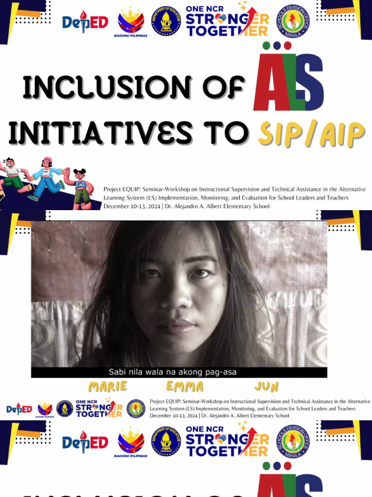 Slide Deck - Inlclusion of ALS To SIP and AIP | PDF