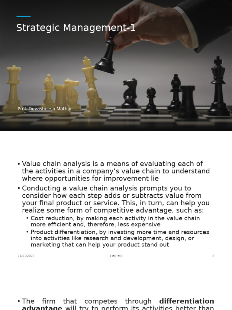 Session 11# Cost Vs Differentiation Strategy | PDF | Competitive ...