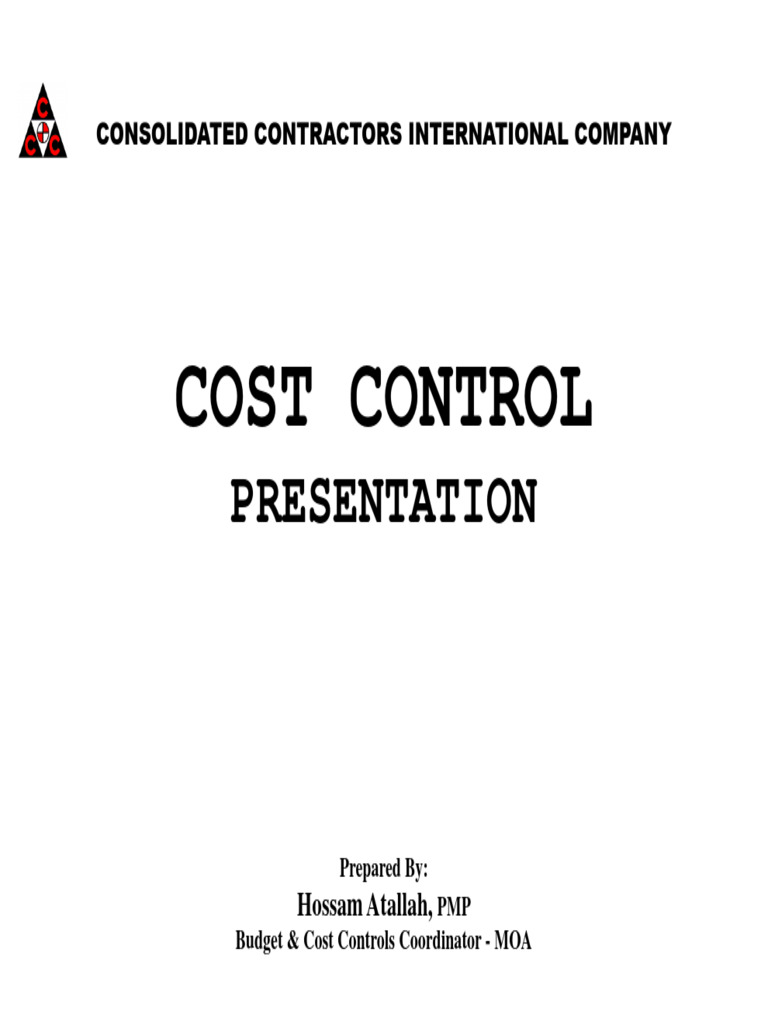 Budget and Cost Control | PDF | Cost Accounting | Concrete
