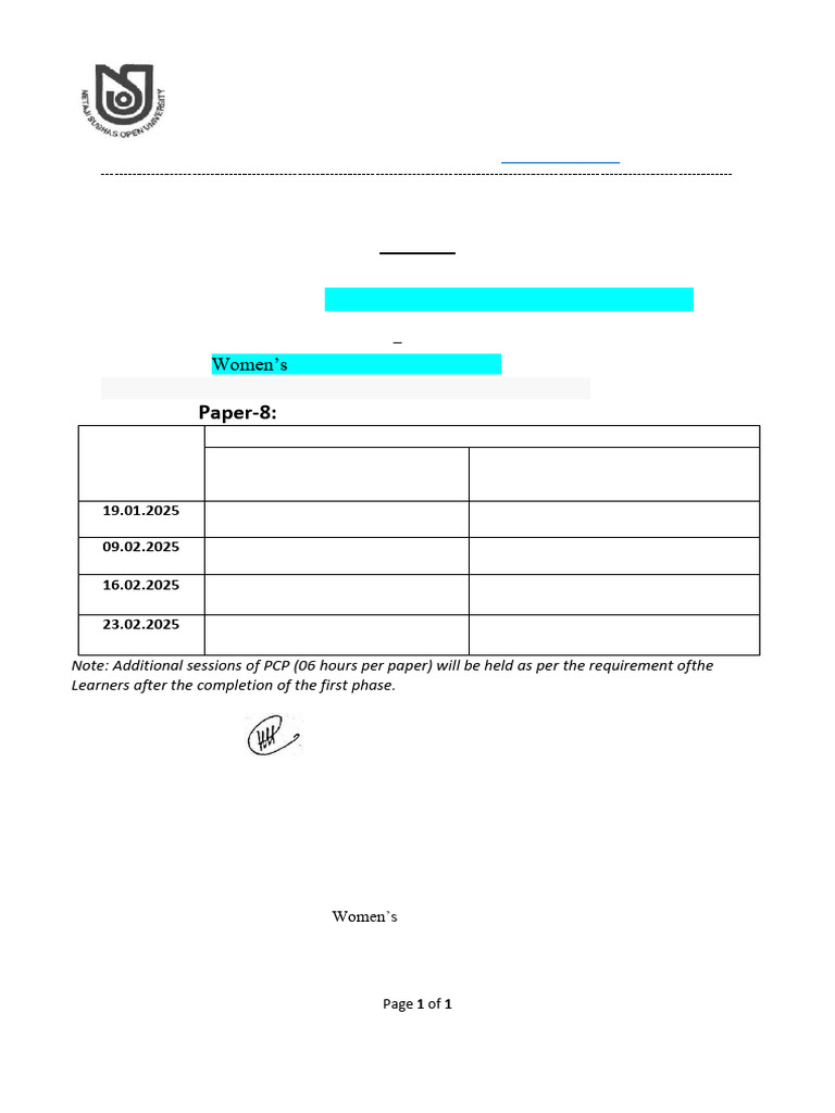PGPS Paper 8 WCC | PDF
