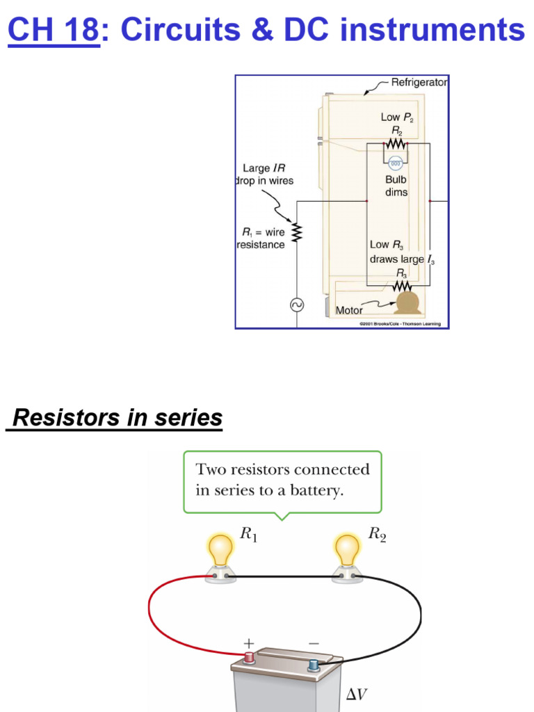 Resistors in Series and Parallel Explained | PDF | Resistor | Voltage