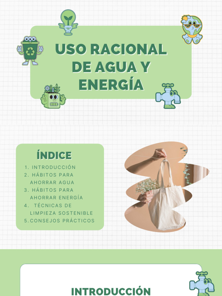 Uso Racional de Agua y Energía | PDF | Agua | Riego