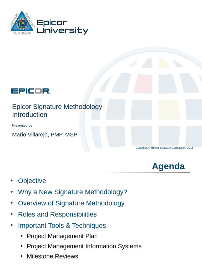 Signature Methodology 1-Introduction | PDF | Project Management | Software