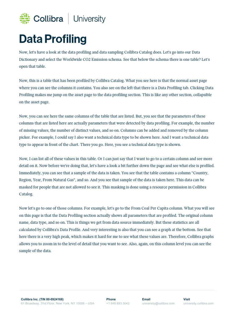 Data Profiling | PDF
