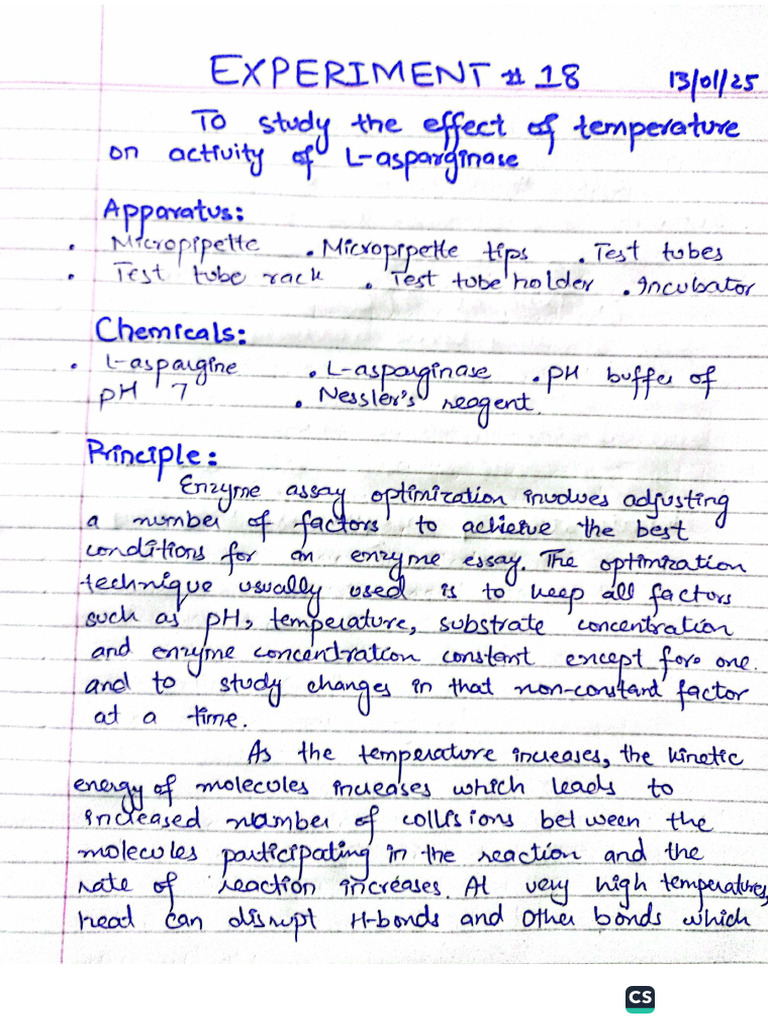 Biochem Practical | PDF
